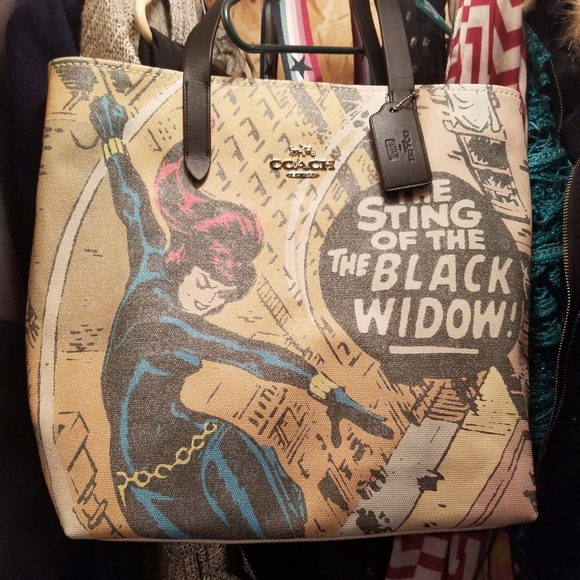 Coach | Bags | Authentic Marvel Edition Coach Purse | Poshmark